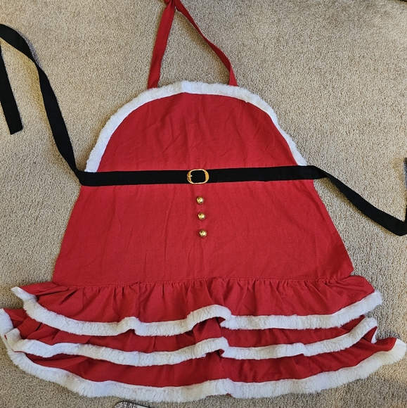 Pier 1 | Other | Pier One Mrs Santa Clause Christmas Hostess Apron ...